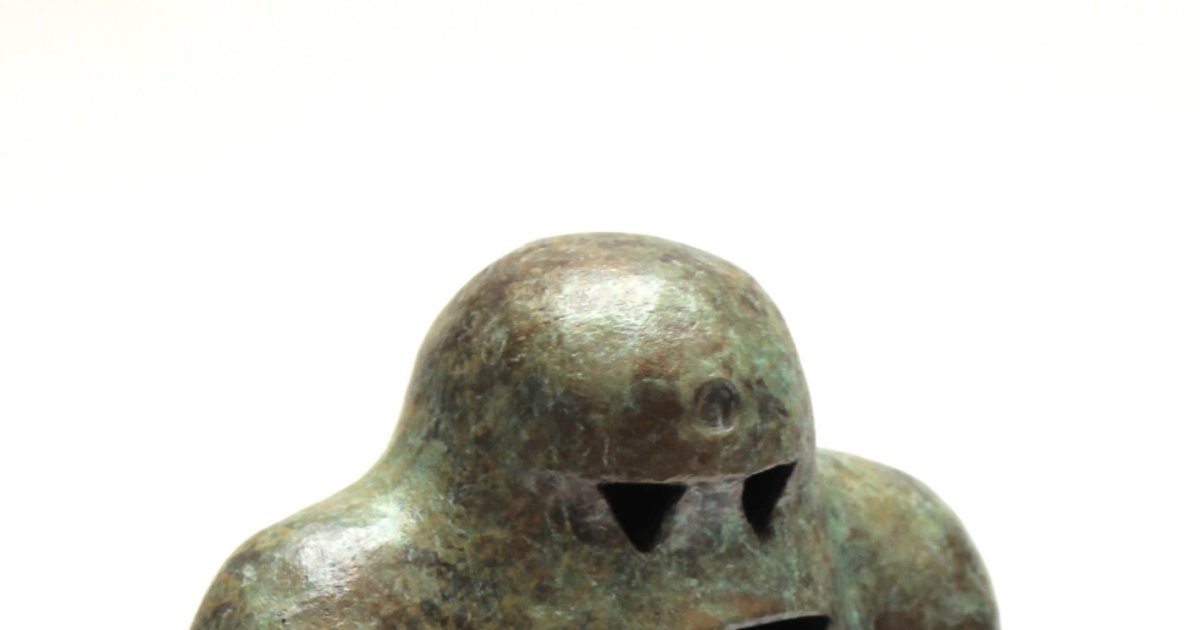 Bronze golem figure | Hannah Stewart Sculpture